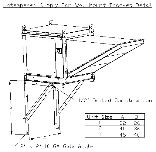 Wall Mount Drawing